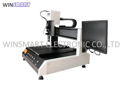 China Dual Table Desktop SMT Dispenser Solder Paste Dispenser 200x400mm 30CC Capacity for sale