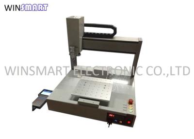 China SMT Solder Paste Dispenser Machine Benchtop Type 400×400×100mm Working Area with ±0.01mm Precision for sale