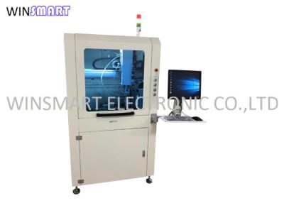 China SMTID350 High Precision SMD Glue Dispenser Machine with 410x350x100mm Work Area and ±0.02mm Accuracy for sale