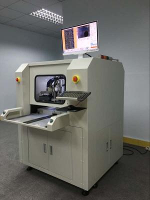 China Dual Tables PCB CNC Router Machine 100mm/s Cutting Speed 60000rpm Spindle for sale