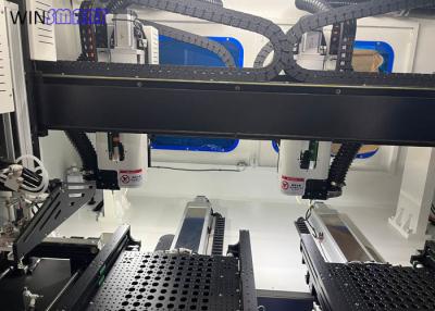 China Max 100,000 RPM High Speed Dual Table Inline PCB Router Machine Precision ±0.05mm for sale