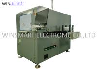 China Adjustable Feeding Rail Online PCB Router 60000 RPM Automatic Unloading on Tray for sale