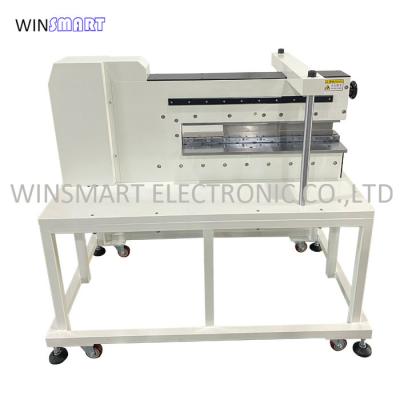 China 200u Strain Metal Core V Cut PCB Depanelizer Machine for 580mm Boards for sale