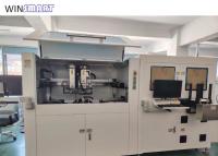China Bottom Cutting Inline PCB Depaneling Router with Tray Handling 350x350mm 80000rpm for sale