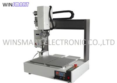 China SMD Electric LED Robotic Soldering Machine 8-Axis with 400mm Stroke and 500℃ Temperature Range for sale