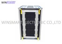 China 10mm Pitch ESD PCB Magazine Rack System - 50 Board Capacity, 355x320x563mm Aluminum Steel Construction for sale