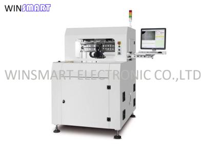 China 0.01mm Cutting Accuracy PCB Depaneling Router with 3HP Vacuum Cleaner - 60000rpm Spindle for 300x400mm Boards for sale