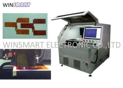 China FPC Laser PCB Depaneling Machine with 355nm UV Laser, 600x600mm Work Area and ±2μm Precision for sale