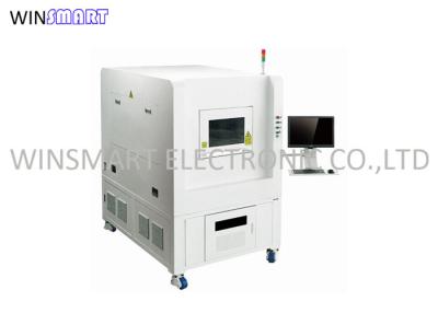 China CCD Camera PCB Laser Depanelizer with 355nm UV Laser, 460mm x 460mm Work Area, ±2μm Precision for sale