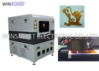 China Inline Laser PCB Depaneling Machine 355nm UV 15W for FR4 Unfired Ceramics for sale