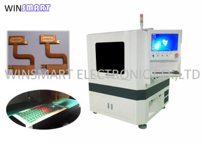 China 2μm Precision 400x400mm UV PCB Laser Cutting System with 355nm Wavelength for Flex and Rigid Boards for sale