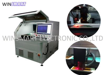 China SMT Laser PCB Cutting Machine FR4 600x600mm UV 15W for PCB Depaneling for sale