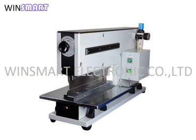 China FR4 PCB V-Cut Machine 0.7MPa Pneumatic Driven for Metal Boards with 330mm Max Cutting Length for sale