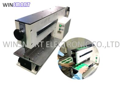 China Air Driven PCB V Grooving Machine 330mm Cutting Length 0.4-0.7MPa Air Pressure for sale