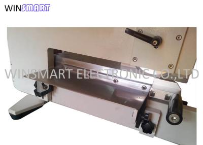 China Manual V-Cut PCB Depaneling Router Machine SMTMD2 for FR1/FR4 Boards, 3mm Max Thickness, 330mm Cutting Length for sale
