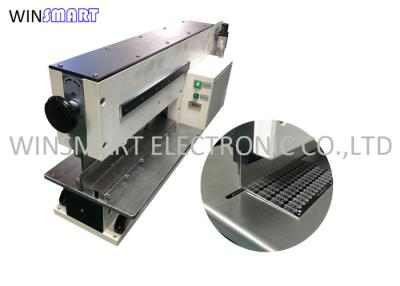 China 0.4MPa PCB Separator Machine with 330mm Cutting Length and 0.3-3.5mm Thickness Range for V-Score PCB Processing for sale