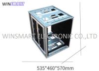 China Adjustable PCB Carrier ESD SMT Magazine Rack 535x530x570mm with 50-400mm Board Capacity and Anti-Static Protection for sale