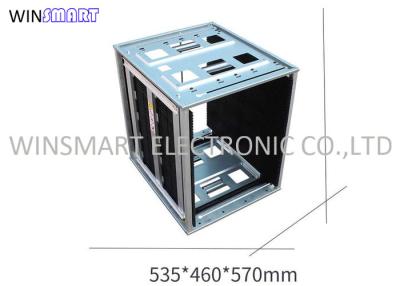 China Adjustable PCB Carrier ESD SMT Magazine Rack 535x530x570mm with 50-400mm Board Capacity and Anti-Static Protection for sale