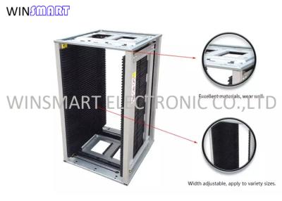 China High Temperature Resistant PCB Magazine Rack 355x320x563mm for PCB Loader Unloader with 50 PCB Capacity for sale
