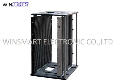 China ESD SMT Anti-Static PCB Magazine Rack with 5.5mm Gear Track Adjustment - 355x320x563mm Size, 50 Board Capacity for sale