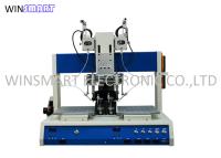 China PCB Automatic Robotic Soldering Machine 90Kg with 0-550℃ Temperature Range and ±0.02mm Precision for sale