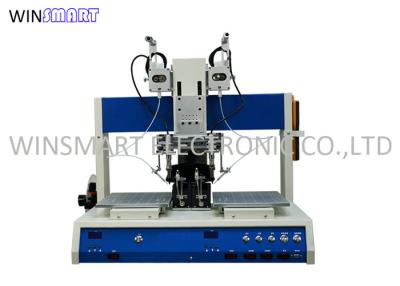 China PCB Automatic Robotic Soldering Machine 90Kg with 0-550℃ Temperature Range and ±0.02mm Precision for sale