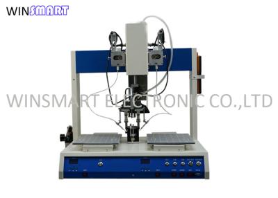 China SMTSR223 Dual-Head Robotic Soldering Machine 300mm Stroke 0-550℃ Temperature Range for PCB Assembly for sale