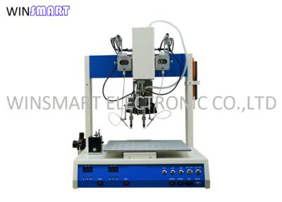 China 2 Heads PCB Robotic Soldering Machine 4 Axis 300mm Stroke 0-500℃ Temperature Range for Automated Welding for sale