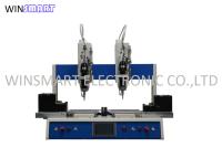 China 6kg/cm² Double Head Robotic Screwdriver Machine with Dual Tables - M1.0-M5.0 Screw Range, 2GB Storage Capacity for sale