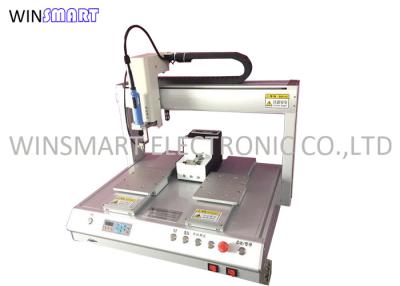 China 4-Axis Desktop Screw Tightening Machine with 8000-Screw Capacity | 500×300×100mm Range | PLC Control for sale