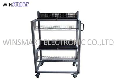 China FUJI NXT SMT Feeder Trolley 40pcs/Layer Storage with 4 ESD Wheels 880x600x1150mm for sale