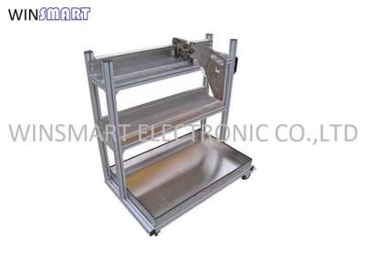 China Aluminum Alloy SMT Feeder Cart 2 Layers 1000×600×1200mm with CE Certification for Samsung SM Feeders for sale