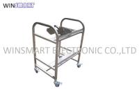 China Stainless Steel SMT Feeder Cart 800x600x1200mm with 80 Feeder Capacity for YAMAHA SS ZS Systems for sale