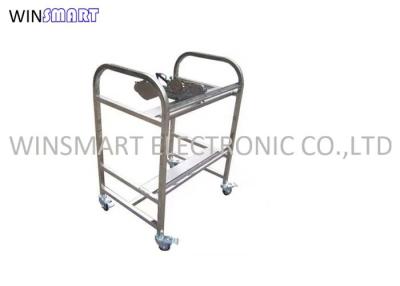 China Stainless Steel SMT Feeder Cart 800x600x1200mm with 80 Feeder Capacity for YAMAHA SS ZS Systems for sale
