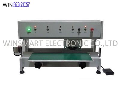 China Microcomputer Program Control Motor Driven V Cut PCB Depanelizer 250W 400mm Cutting Length for sale