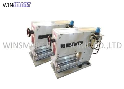 China Linear Knife V Cut Aluminium PCB Separator Machine 200mm Cutting Length 0.3-3.5mm Thickness for sale