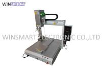 China SMTSR113 PCB Robotic Soldering Machine with Stepper Motor - 300mm x 300mm x 80mm Stroke, 0-500℃ Temperature Range for sale