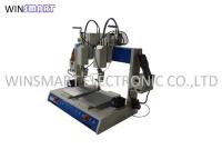 China 300W Dual Table Desktop Soldering Robot for LED PCB Welding with 680×500×720mm Dimensions and ±0.02mm Precision for sale