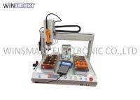 China 2-Station Continuous Feeding Electric Screwdriver Machine SMTSD211 with ±0.02mm Accuracy and 680×500×725mm Dimensions for sale
