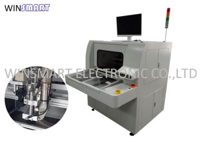China AC380V Twin Tables PCB Router With Vacuum Cleaning System for sale