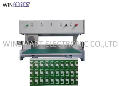 China Automatic PCB Depaneling Machine 400mm Cutting Length 250W Sensor Installed ESD Platform for sale