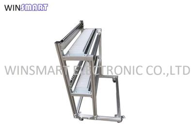 China SAMSUNG SM Stainless Steel Feeder Storage Trolley 1000x600x1200mm 2 Layers 4 Wheels 35kg Capacity for sale