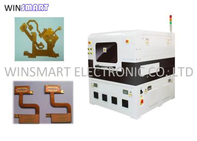 China 30W Green Laser Flex PCB Depaneling Machine 460x460mm Manual Loading for sale