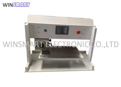 China 460mm Linear Blade Automatic V-Cut PCB Separator Machine 400mm Cutting Length 220V for sale