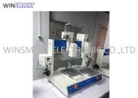 China 0.6-1.2mm Double Head Automatic Soldering Machine Multi Axis 500x300mm Stroke for sale