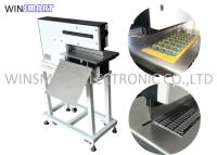 China PCB V Cut Machine 2 Linear Blades PCB Cutter 70mm Component Height 110V 220V for sale
