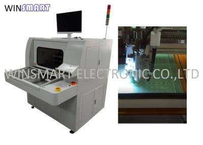 China Automatic CCD Positioning PCB CNC Router Machine 150W 60000rpm Top Cutting with Vacuum Cleaner for sale