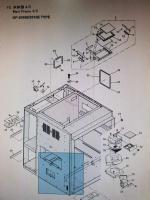 China 287071200 Konica Minilab Spare Part Board Used for sale