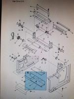 China 287071200 Konica Minilab Spare Part Board Used for sale