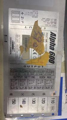 China 813C978021 Power Supply Alpha600 for Fuji Frontier 390 LP2500 Digital Minilab Spare Part for sale